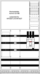 WX42K2S MuW Schrank kpl. TX412S | ABB STRIEBEL & JOHN