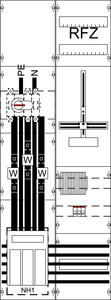 WF29KK41T MuW-Feld kompl. 9RE 2FB | ABB STRIEBEL & JOHN